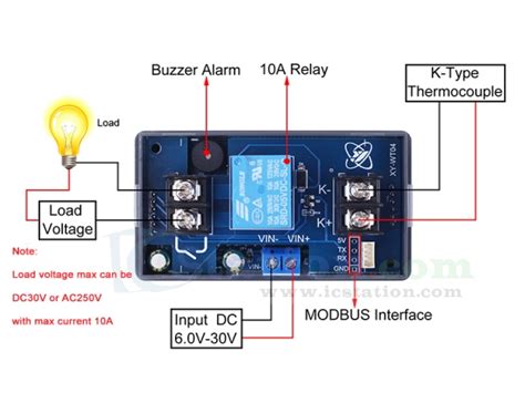 Xy Wt04 High Temperature Controller K Type Thermocouple 99~999c Lcd