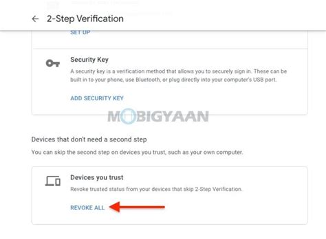 How To Remove Trusted Devices From Google Account