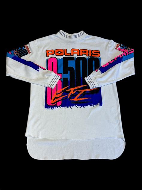 Vintage Polaris 500 Snowmobile Long Sleeve Top Etsy