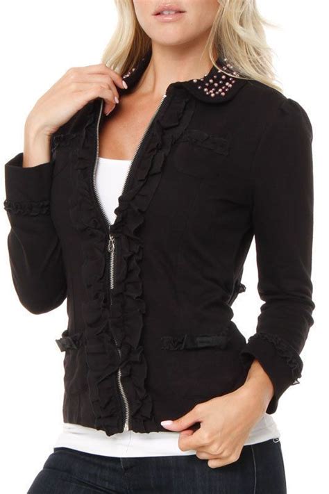 Katie Jacket In Black So Cute My Style Fashion Womens Top