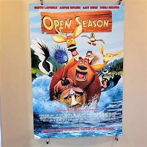 Art Open Season Movie Poster Poshmark