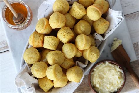 Honey Cornbread Mini Muffins Ways To My Heart