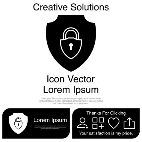 Cyber Security Icon Vector Eps 10 6752810 Vector Art At Vecteezy