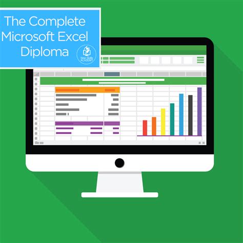 the complete microsoft excel diploma new skills academy