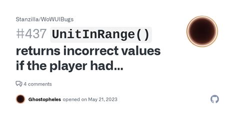 `unitinrange` Returns Incorrect Values If The Player Had Previously Logged Into An Evoker
