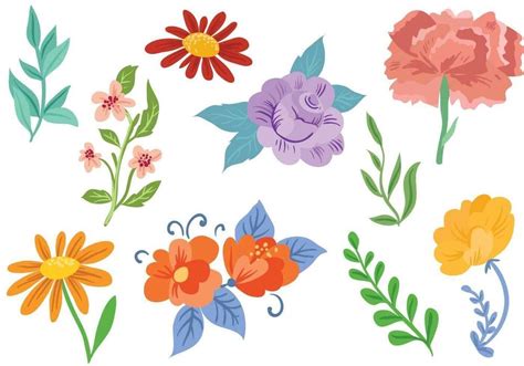 Flower Clip Art Vector Art Icons And Graphics For Free Download