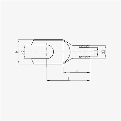 Nickel Cable Lugs Fork Type