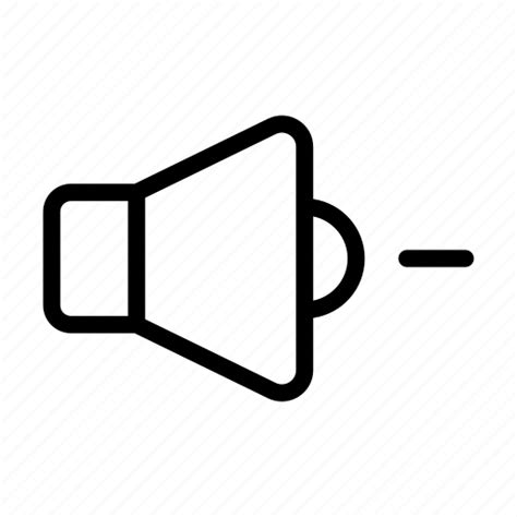 Decrease Low Media Sound Volume Icon Download On Iconfinder