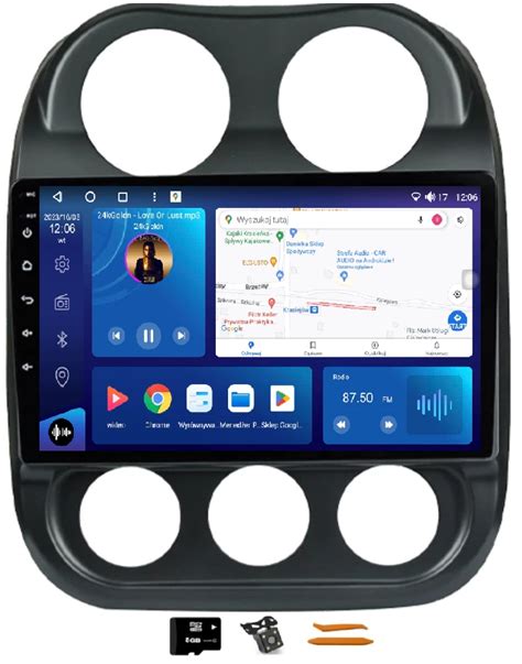 Radio Android Nawigacja Qled Carplay Lte Gps Dsp 64gb Jeep Compass 1 06 16 Sklep Opinie Cena