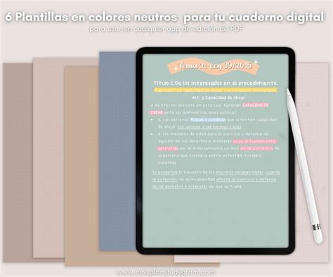 Plantillas Para Hacer Apuntes Digitales Gratis