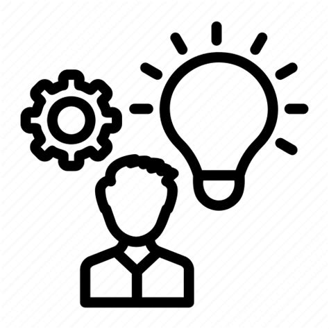 Solution Idea Lamp Gear Problem Solving Icon Download On Iconfinder