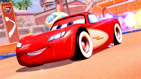 Lightning Mcqueen Races Into Rocket League This Week Game Informer