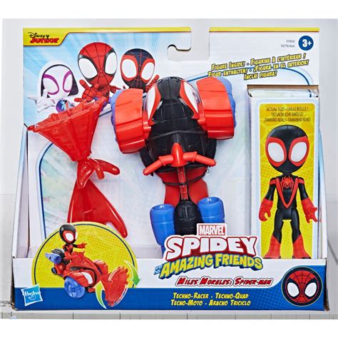 Spider Man Spidey And His Amazing Friends Vehicles Wave 1 Case Of 3