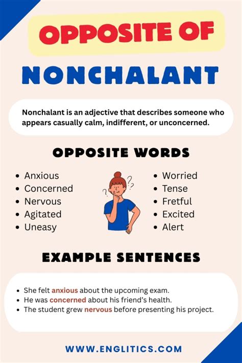 20 Opposite Of Nonchalant Key Antonyms You Should Know