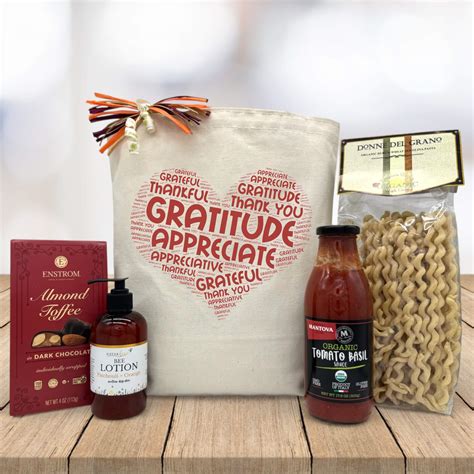 Heartfelt Gratitude Appreciation T Basket Its Only Natural Ts