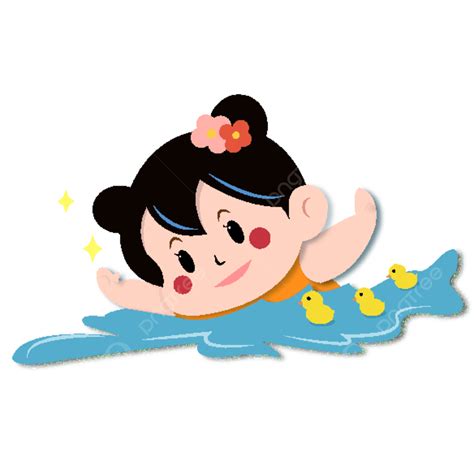 Chica Nadando Clipart Chica Nadando Png Klipartz