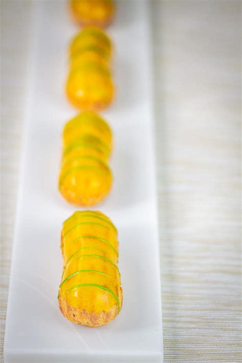 Mini Mango Lime Éclair Didiers Patisserie