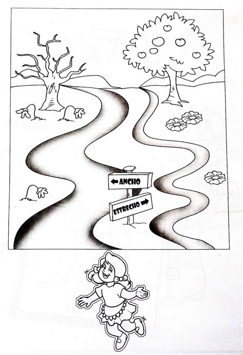 Actividades Unidad I Los Dos Caminos ~ Escuelita Biblica Infantil