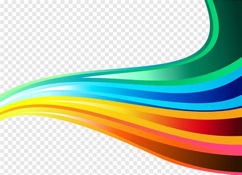 Green Blue Yellow And Red Logo Graphic Design Rainbow Colorful