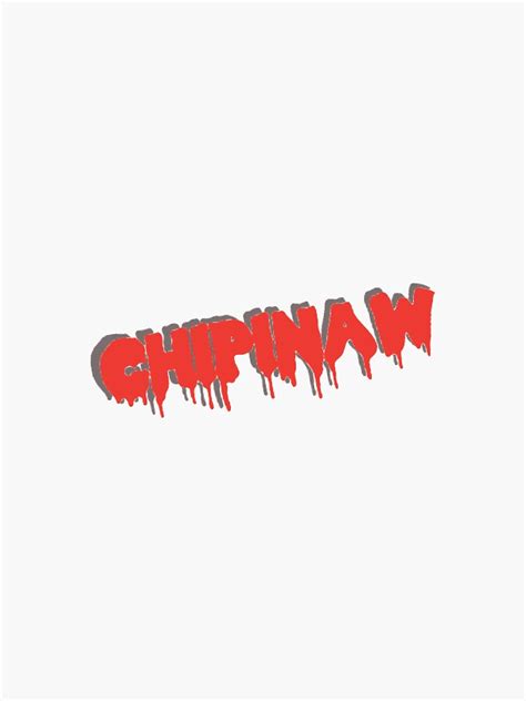 Camp Chipinaw Drip Sticker Sticker For Sale By Mallorysorkin Redbubble