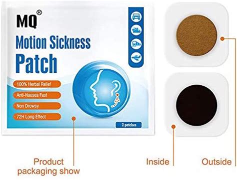 Motion Sickness Patch 20 Pack Relieves Vomiting Nausea And Dizziness