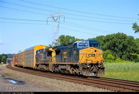 Csxt 7678 Csx Transportation Csxt Ge C40 8w Dash 8 40cw At Fonda
