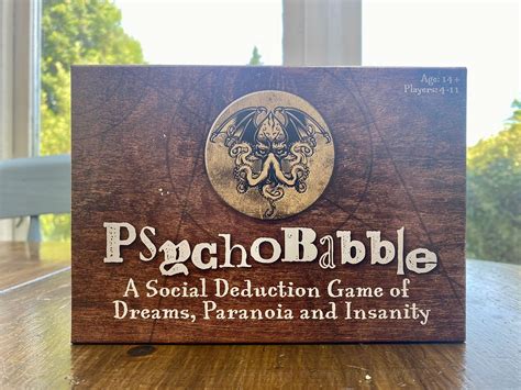Psychobabble Card Game Review