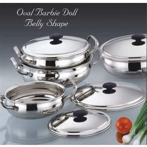 Stainless Steel Polished Oval Shaped Utensil Set At Best Price In Chennai