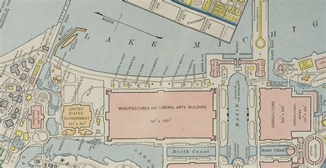 Restored Map Of Jackson Park Before The 1893 Worlds Fair Chicagos