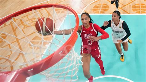 Full Aja Wilson Highlights From U S Win Vs Nigeria Nbc Olympics