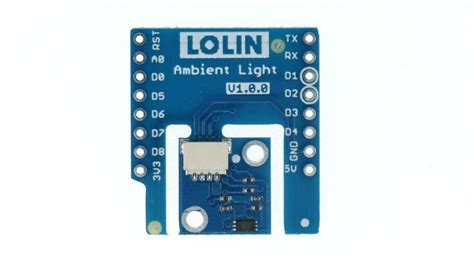 Esp8266 And Ambient Light Shield Example
