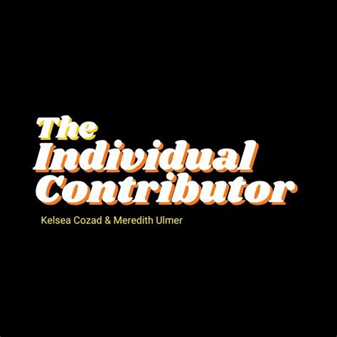 Individual Contributor Youtube