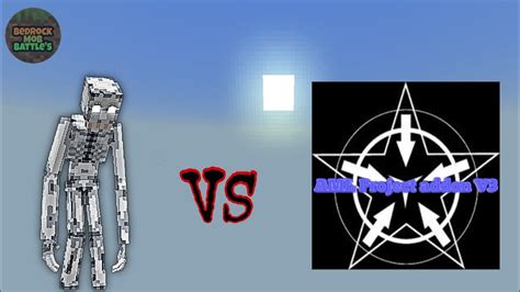 Scp 096 Vs Project Aml Foundation V3 Bosses Part 1 Minecraft Bedrock Mob Battle Youtube