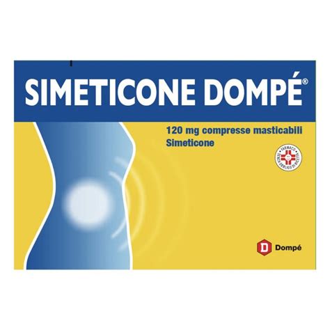 Simeticone Bracco 24 Compresse Masticabili Da 120 Mg