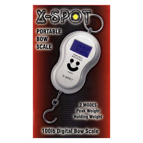 X Spot 100lbs Portable Digital Bow Scale