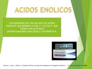 Farmacologia Aines Analgesicos No Esteroideos Pptx