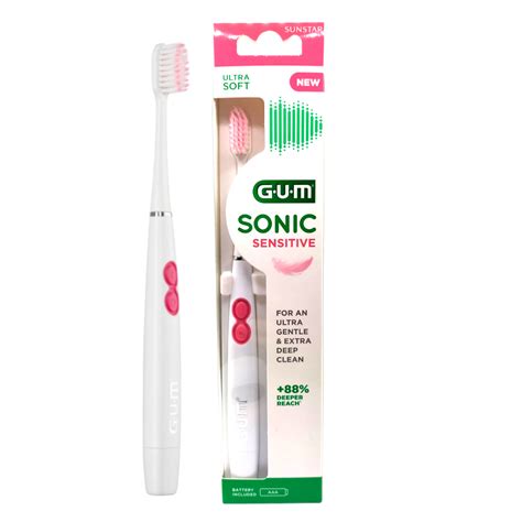 Szczoteczka Soniczna Gum Sonic Sensitive Do Zębów Wrażliwych Folmed Sklep Medyczny