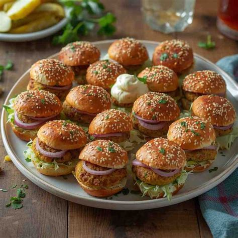 Mini Falafel Sliders
