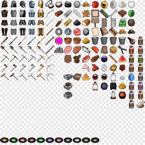 Minecraft Items Pixel Art