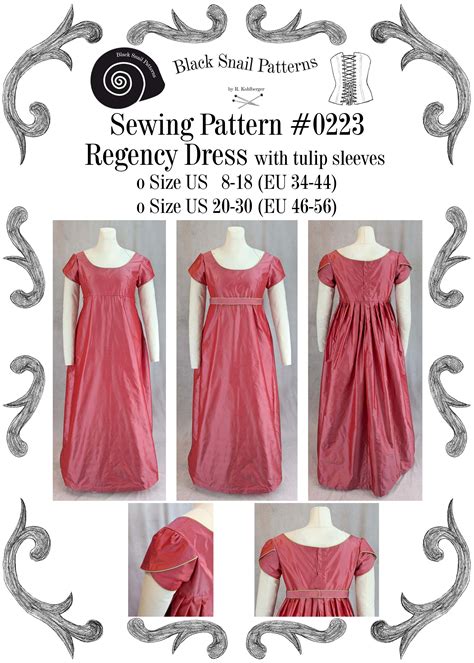 Regency Clothing Patterns Simplicity Sewing Pattern S8941 Misses