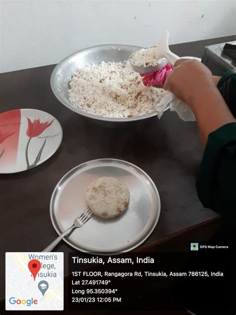 Workshop On Making Of Traditional Ladu And Pitha Womens College Tinsukia