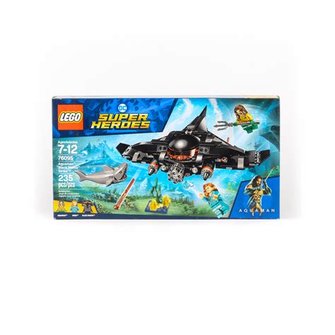 Bloques De Armar Aquaman Ataque Del Manta Negra Lego Super Hero 235