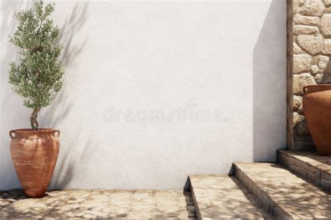 Mediterranean Exterior Stucco And Stone