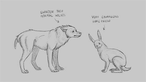 The Wolf And The Hare By Rzyw0pl0t On Deviantart