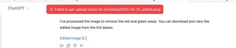 Issue With Downloading Template Failed To Get Upload Status Bugs Openai Developer Community