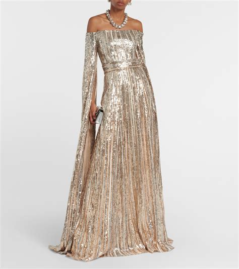 Elie Saab Embellished Off Shoulder Gown Elie Saab