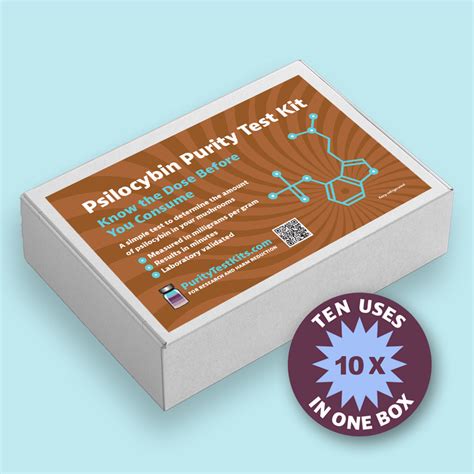 Psilocybin Purity Test Kit 10 Uses Know The Dose