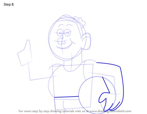 How To Draw Milly Mcgee From The Ghost And Molly Mcgee The Ghost And Molly Mcgee Step By Step