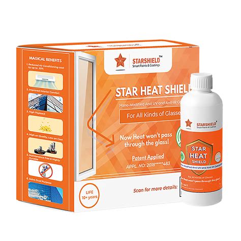 Heat Reflective Glass Coating Starshield Star Heat Shield
