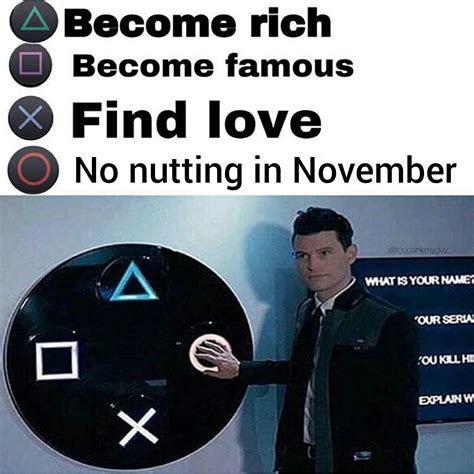 No Nut November No Nut November Nnn Know Your Meme